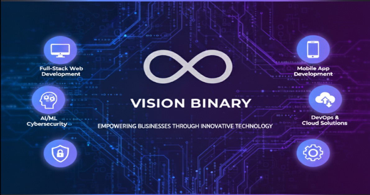 Vision Binary | Custom Web, Mobile App, Cybersecurity & AI/ML Solutions